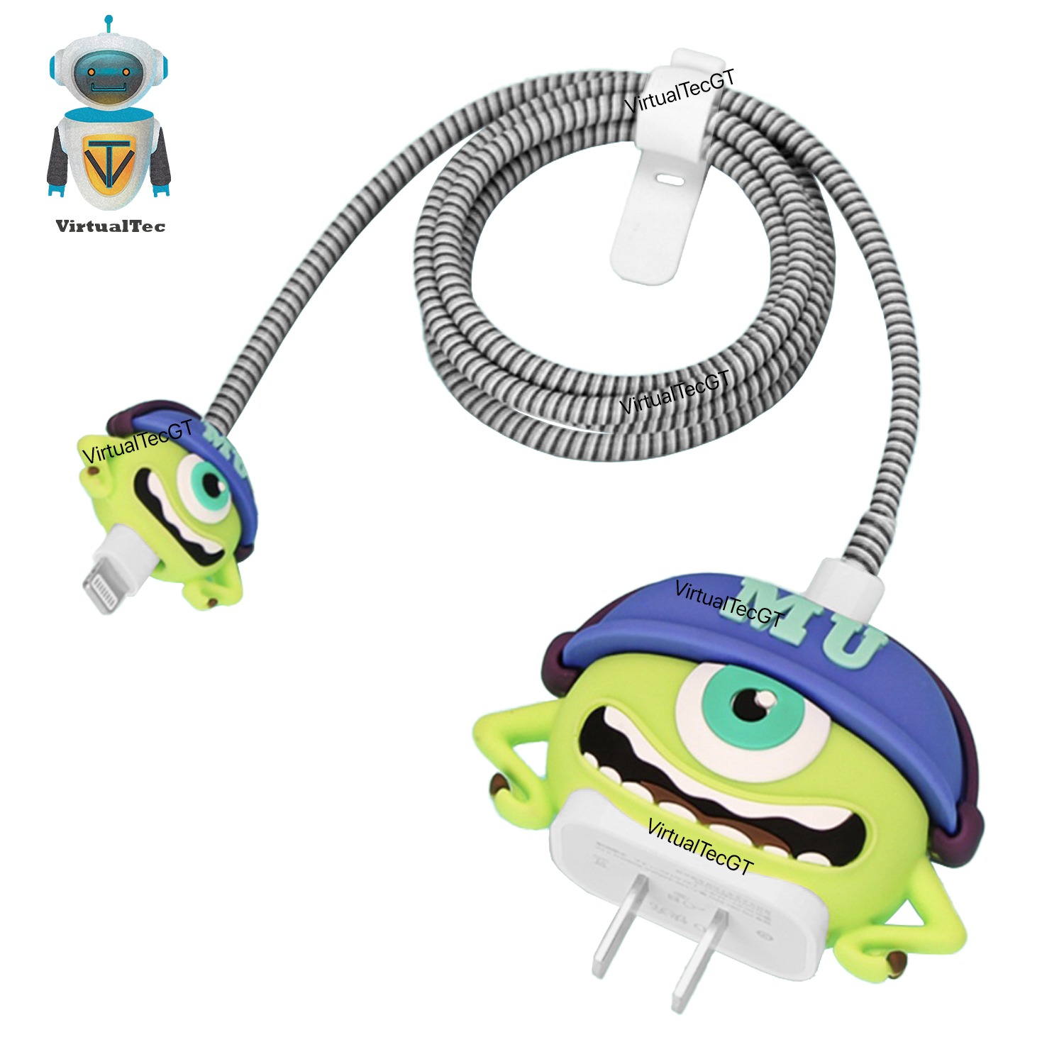 Protector de cargador iPhone 18/20W Mike Wazowski MU - VirtualTecGT